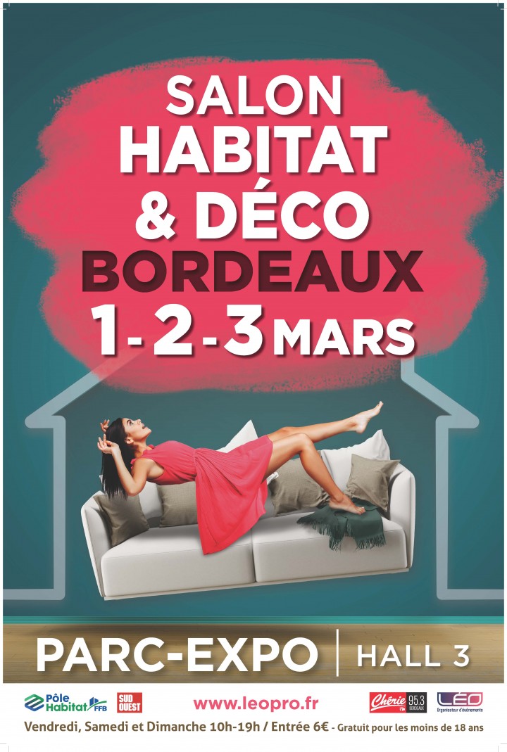Rdv au Salon Habitat & Déco de Bordeaux, du 1er au 3 mars 2024